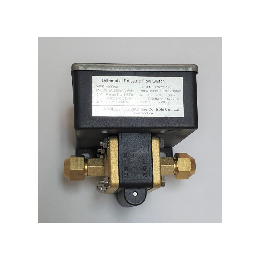 WFS-14030 - Differential Pressure Flow Switch - Water. With adjustable ...
